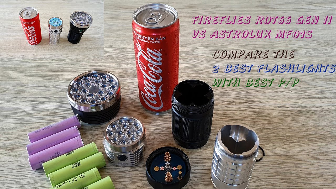 Fireflies ROT66 Gen II vs Astrolux MF01S - Compare The 2 Best ...