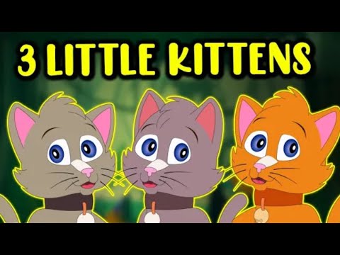 Three Little Kittens Lost Their Mittens Song | Super Simple Songs (Bloom Telly Nursery Rhymes)