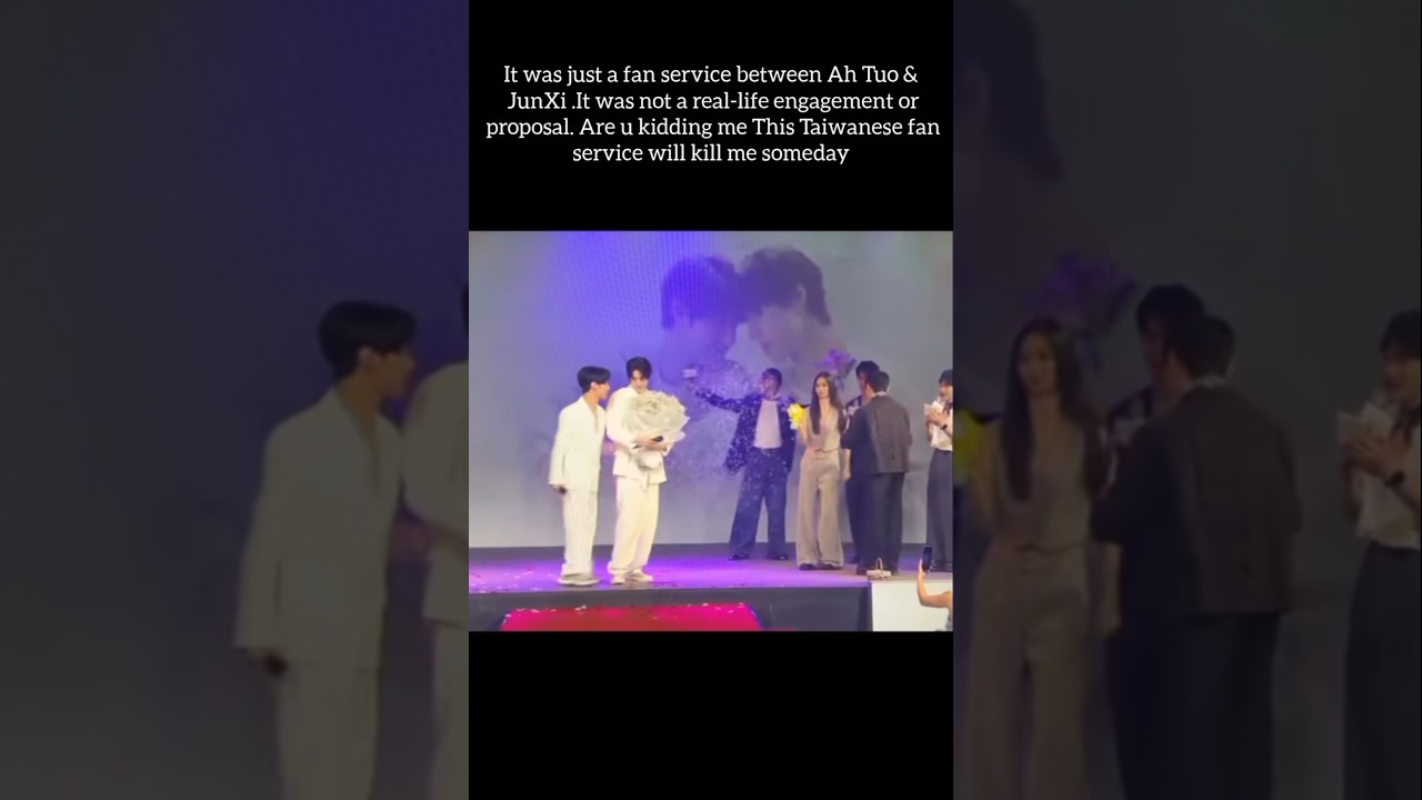 secret lover fanmeeting proposal #secretlover #fanservice #proposal #engaged #bltaiwan #wangjyunhao