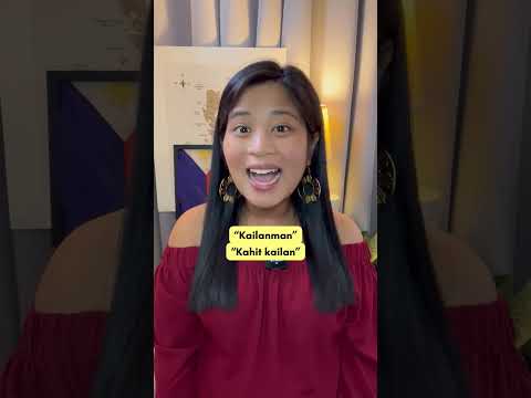 Learn Tagalog & Filipino Vocabulary: Kailanman #philippines #filipino #tagalog #polyglot