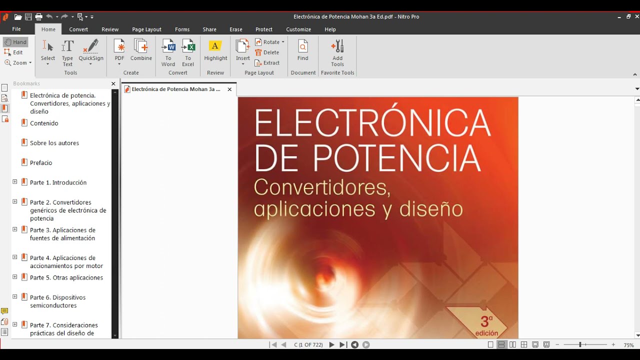 Electrónica de Potencia. Mohan - Robbins. 3a Edición. PDF.