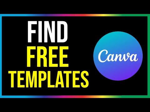 How to Find Free Templates on Canva (EASY)