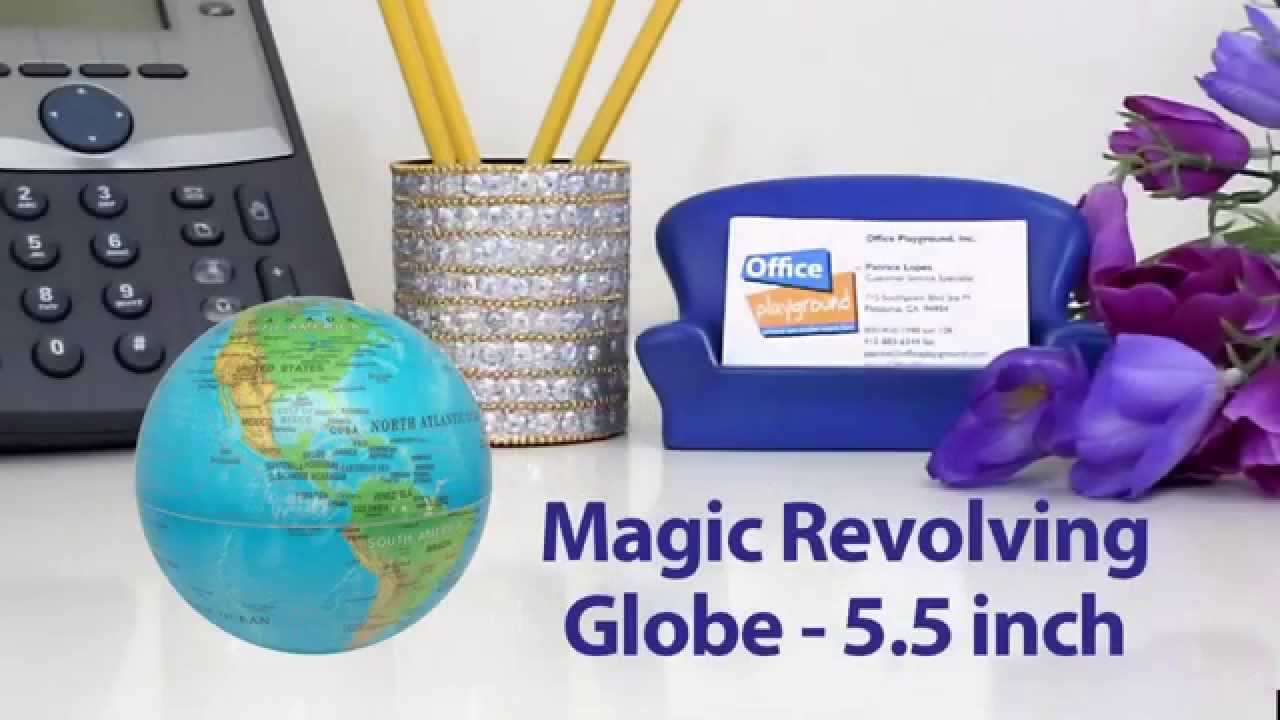 Magic Revolving Globe - 5.5 inch