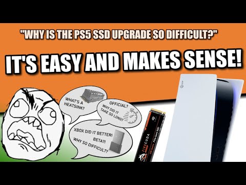 PS5 SSD Storage Upgrade is NOT Difficult and MAKES ALOT OF SENSE!