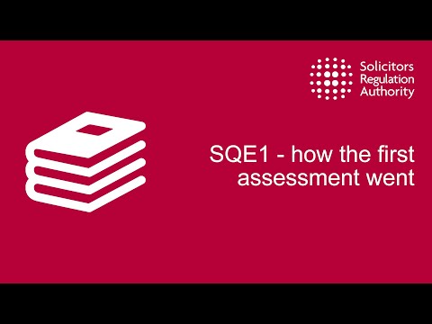 SQE1 - how the first assessment went