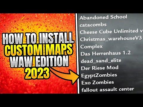 HOW TO INSTALL WAW CUSTOM ZOMBIES MAPS IN 2023!! (QUICK & EASY!)