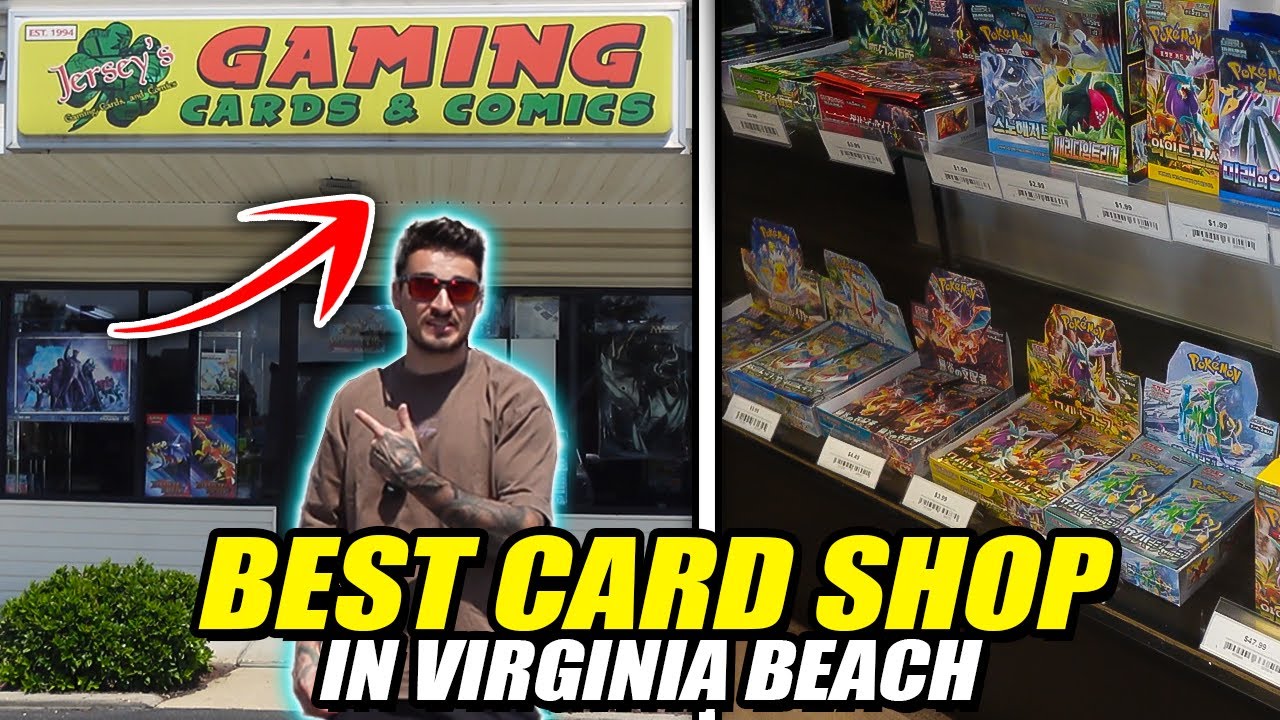 The BEST Pokemon Card Shops in Virginia Beach
