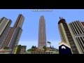 Skyline - modern towers including the LA Bank Tower, Infinity Tower and ...