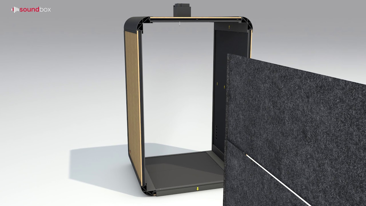 Silent booth fast install