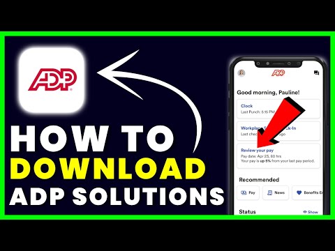 How to Download ADP Mobile Solutions App | How to Install & Get ADP Mobile Solutions App