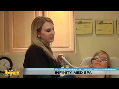 Photo Facial Demonstration at Infinity Medspa, Santa Clarita