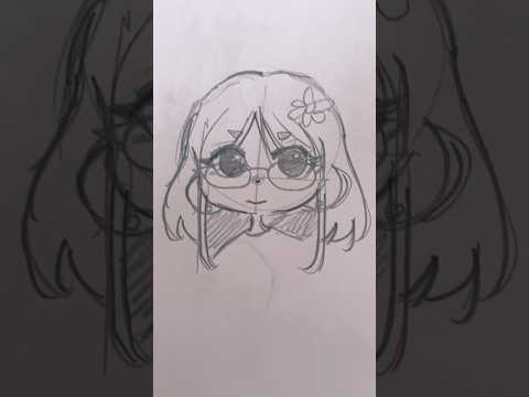 Chibi tutorial #art #shorts #drawing #sketch