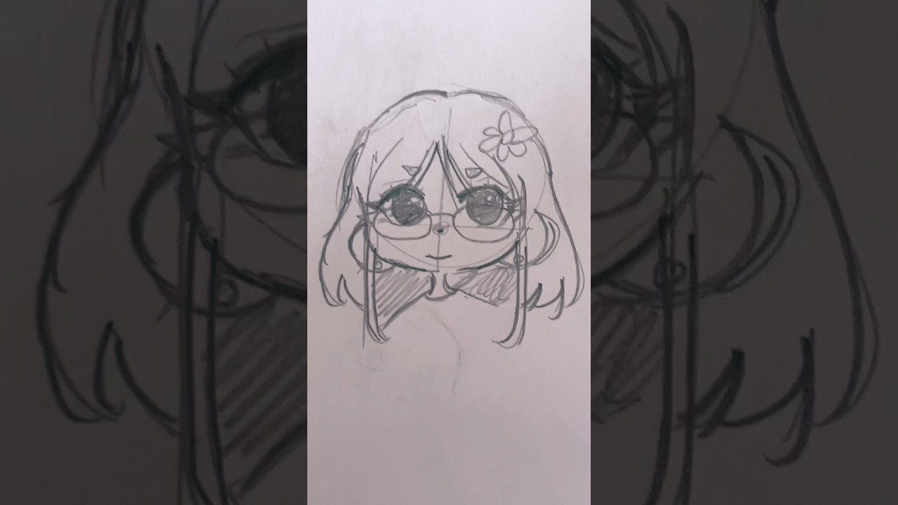 Chibi tutorial #art #shorts #drawing #sketch
