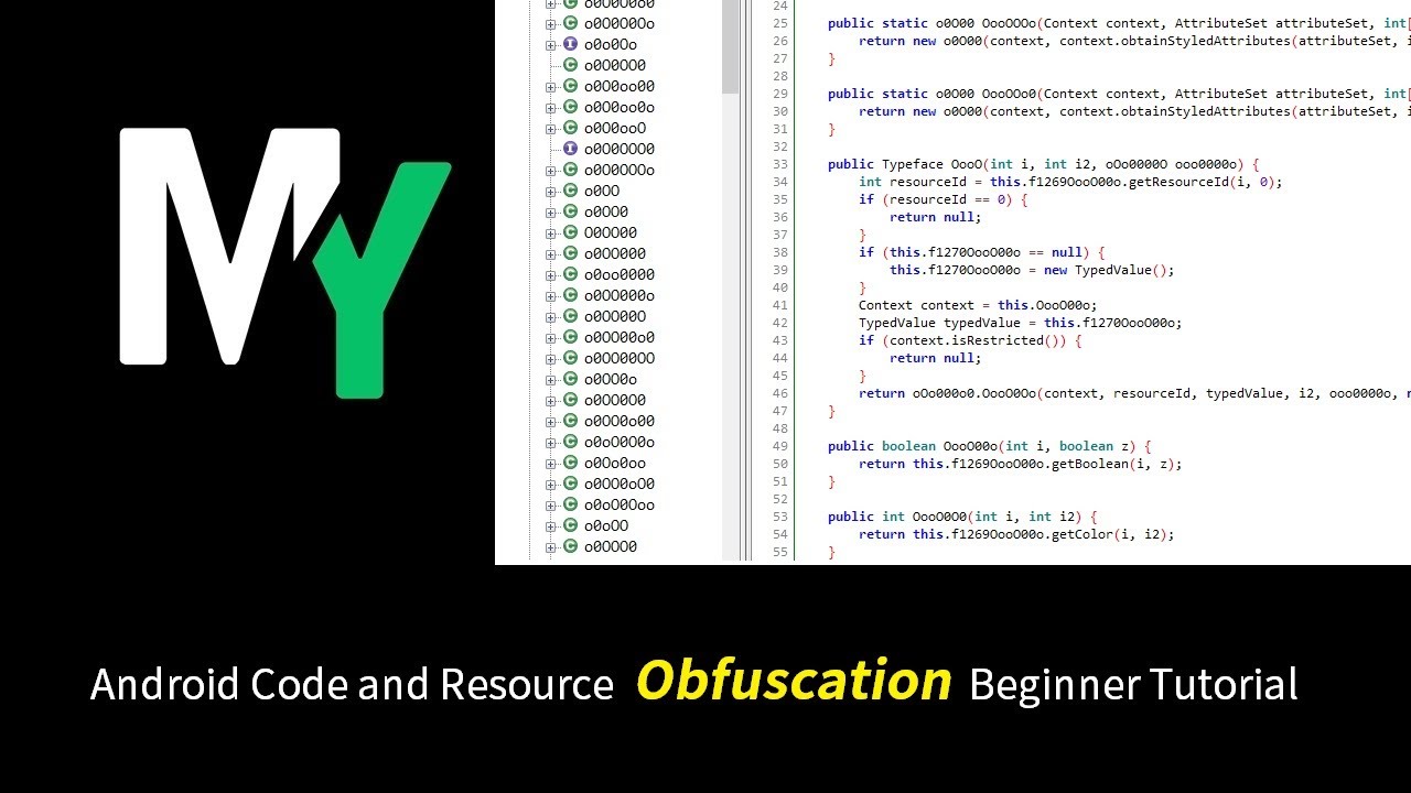 Android Code and Resource Obfuscation Beginner Tutorial