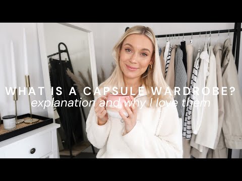 WHAT IS A CAPSULE WARDROBE AND WHY ARE THEY SO USEFUL? BACK TO BASICS!