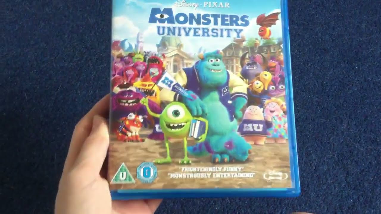 Monsters University 2013 UK Blu Ray Show You