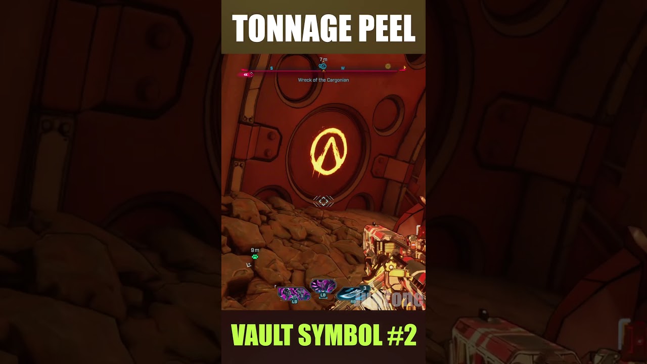 Borderlands 4 - How to Find Vault Symbol 2 (Tonnage Peel)