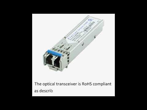 FTLF1318P3BTL Finisar 1 25Gbps 1000Base LX Single Mode LC Connector SFP Transceiver Module