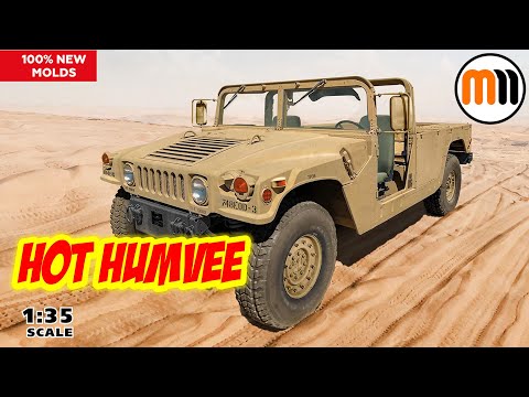 Hot Humvee - ICM 1/35 Humvee M1097A2 Unboxing Review