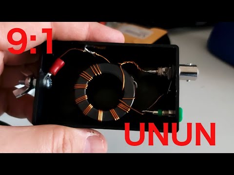 Building a 9:1 UNUN With FT-140-43 Toroid.