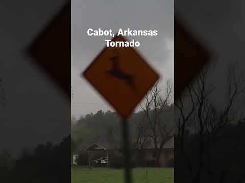 Close Intercept of the Cabot, AR Tornado #tornado
