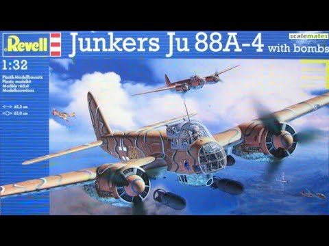 Revell 1/32 ju 88 A4 review