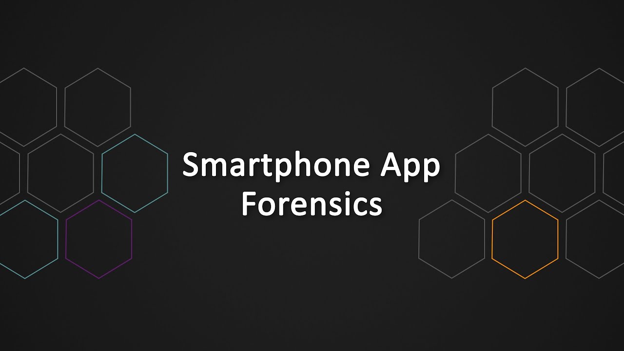 Smartphone App Forensics