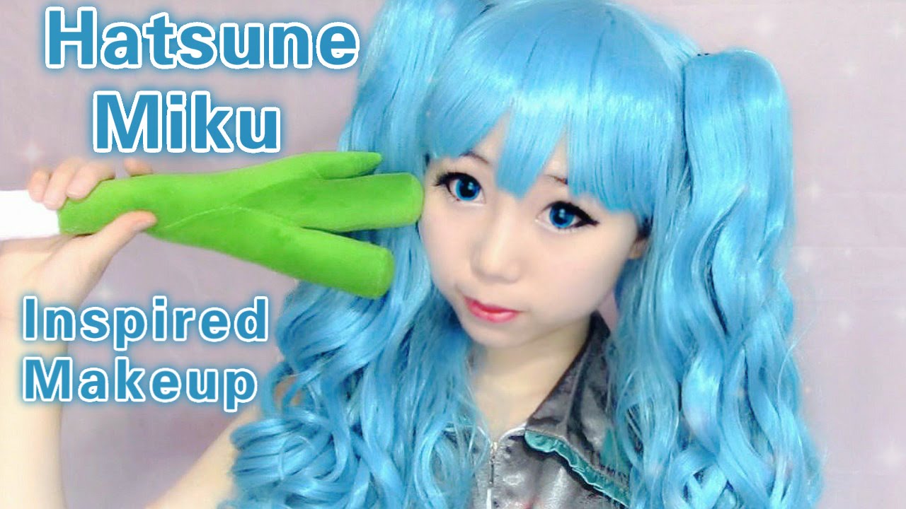 Hatsune Miku Inspired Makeup Tutorial
