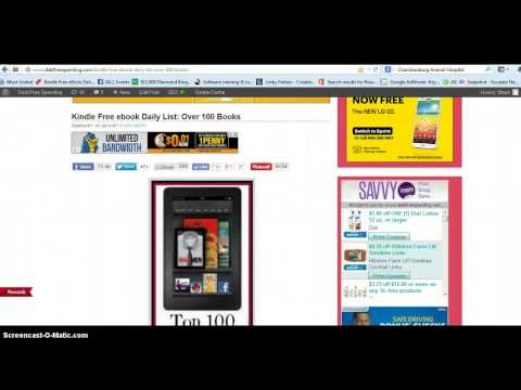 How to Get FREE Kindle eBooks