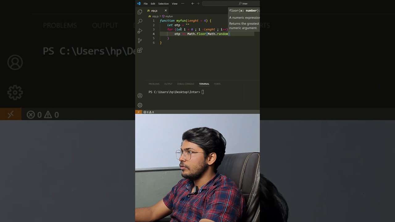 JavaScript Interview: Build Your Own OTP Generator! | Coding Made Easy  #computerprogramming
