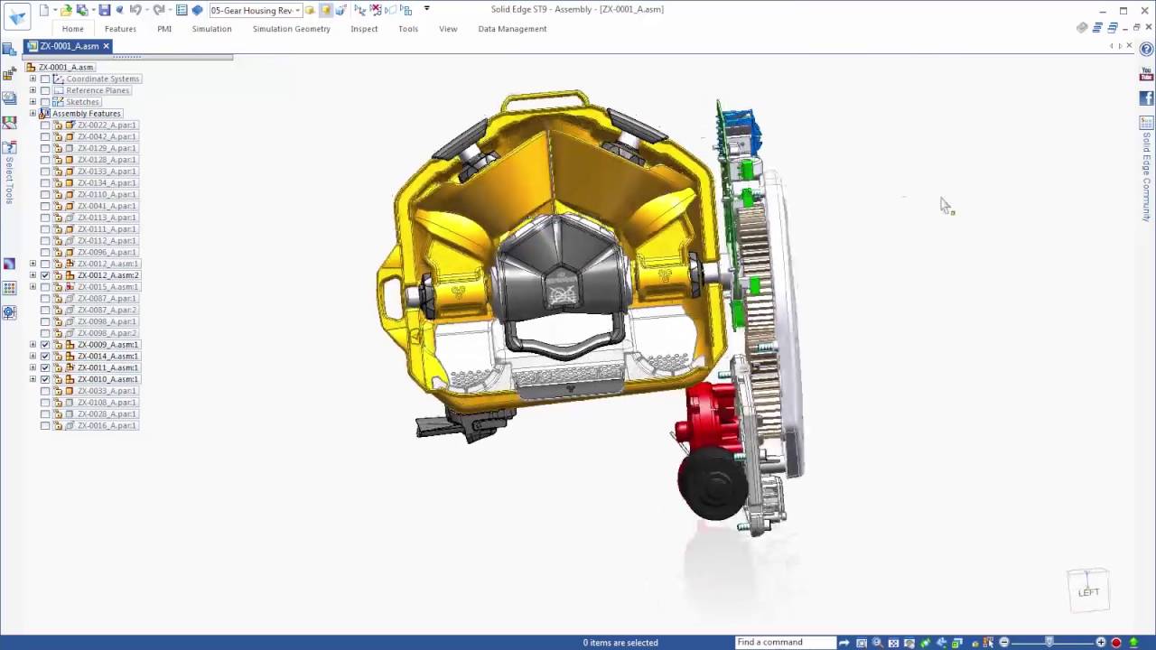 Assembly Modeling and Management Enhancements in Solid Edge ST9