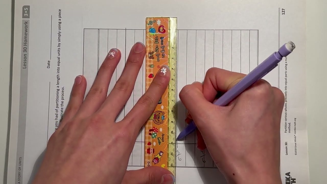 Eureka Math Grade 3 Module 5 Lesson 30 Homework | #mathwithaubrey #answers