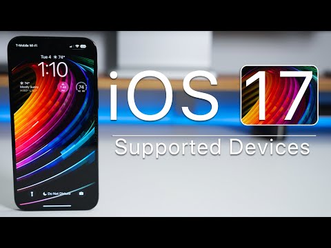 iOS 17 Supported Devices and Some Features