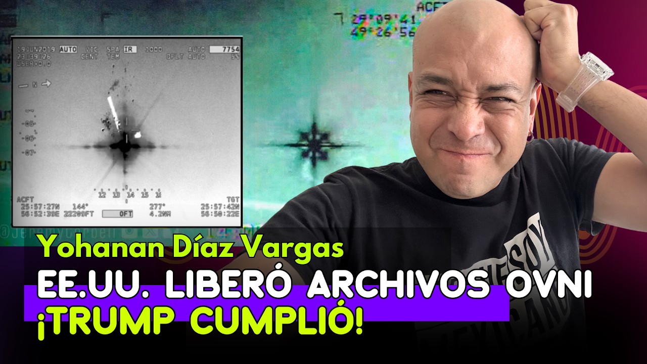 🔥 OFFICIAL. The United States released UFO FILES and the EXTRATERRESTRIAL debate exploded. Trump ...