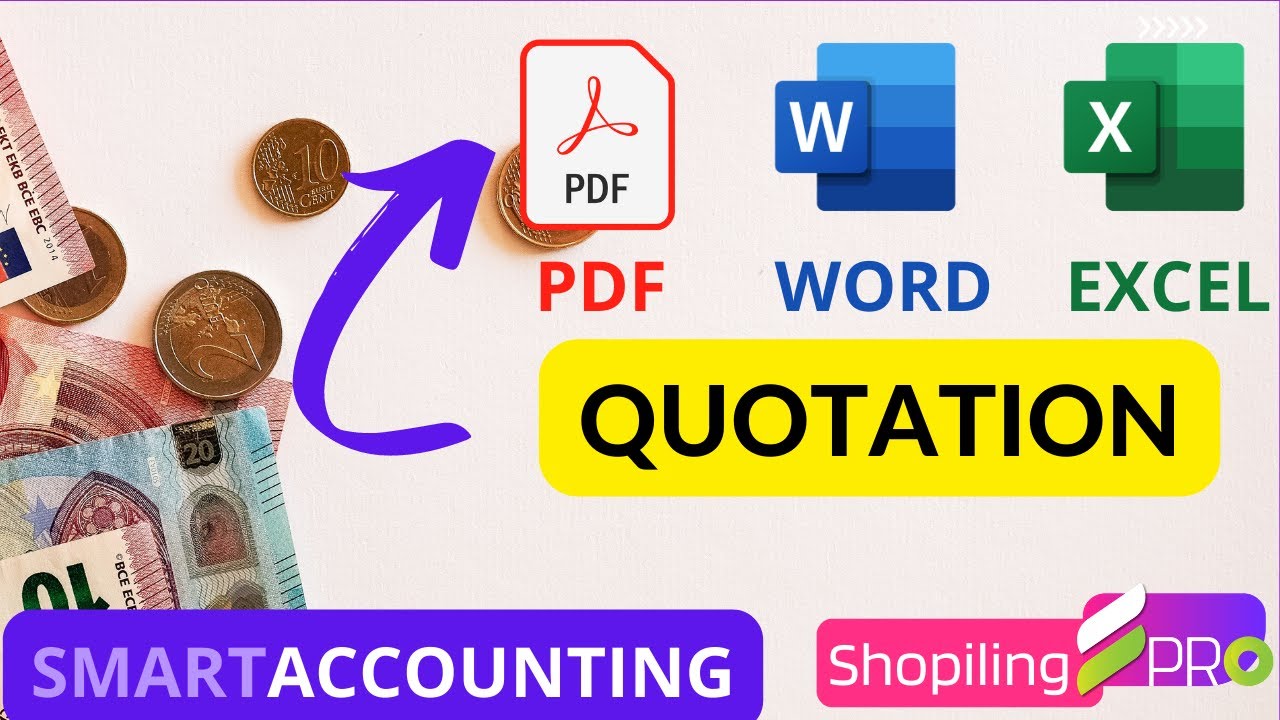 Easy Quotation | Print or Export in PDF, Excel, Word