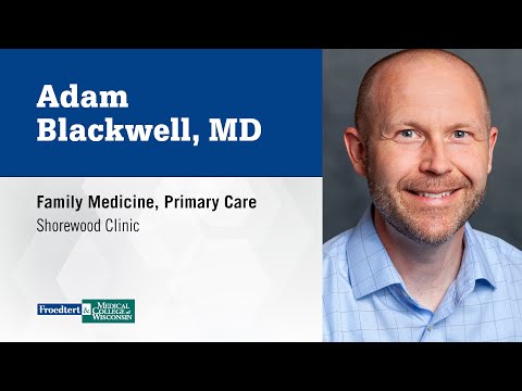 Dr. Adam Blackwell, family medicine physician