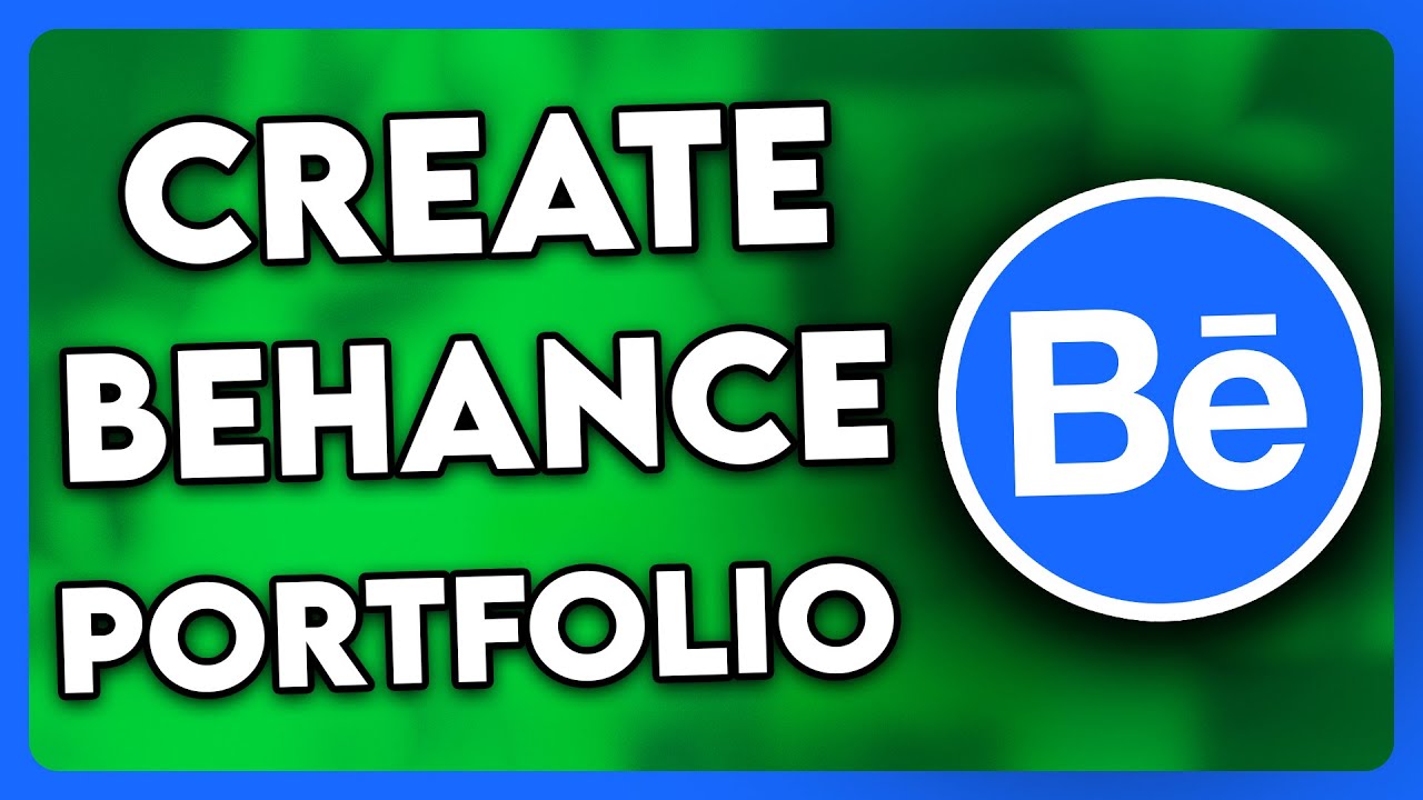 How to Create Behance Portfolio (2025)