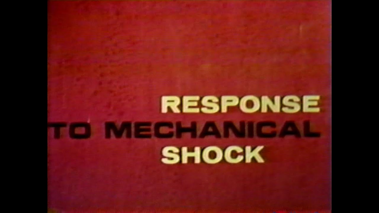 Response to Mechanical Shock - 1968