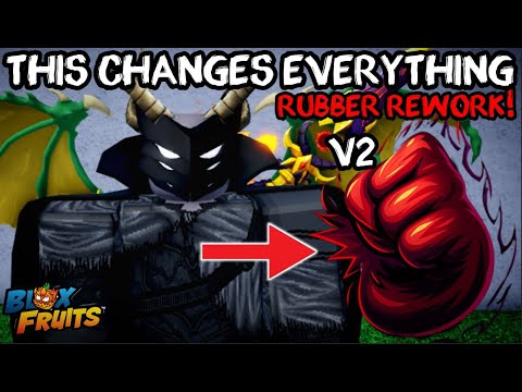 Blox Fruits Update RUBBER REWORK IS FINALLY COMING | UPDATE 27