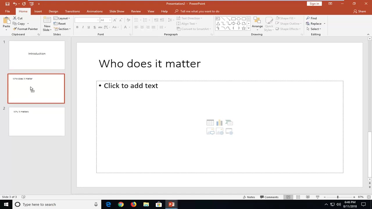 How To Change Slide Order In Microsoft PowerPoint Presentation