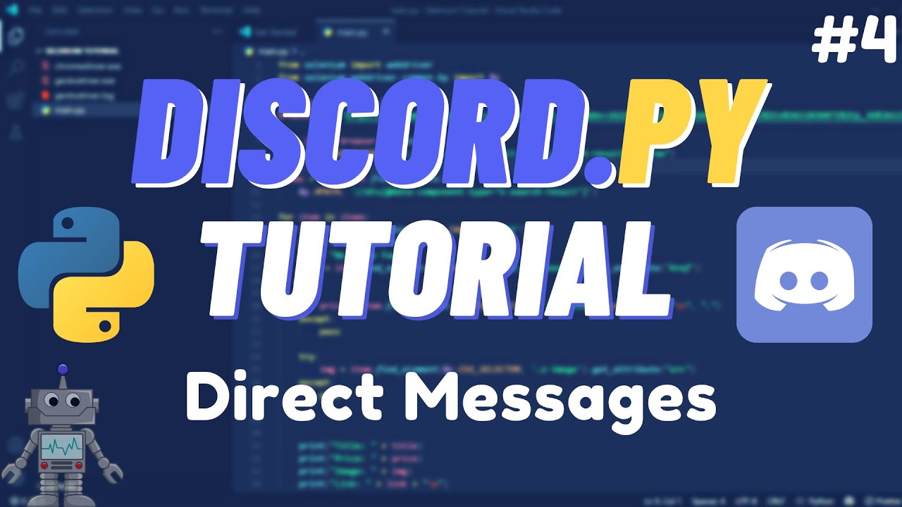 Discord Python - Send Direct Messages & Reply to Messages