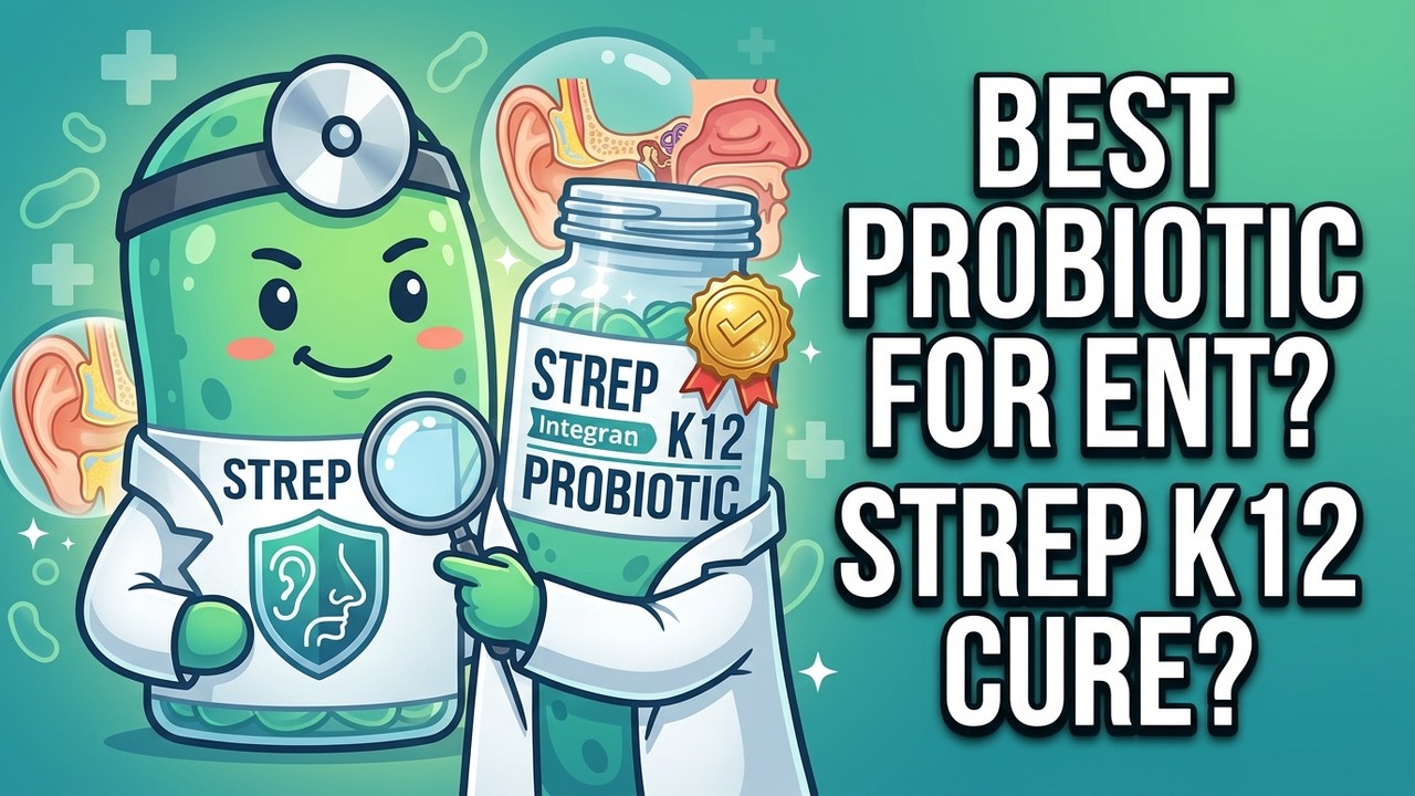 The #1 Probiotic for ENT Health - Is Streptococcus salivarius the BEST?