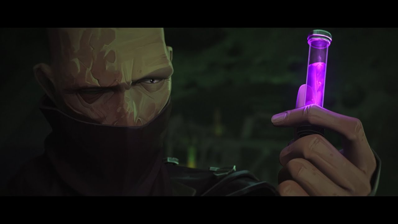 Arcane - Singed gives Viktor a shimmer | scene