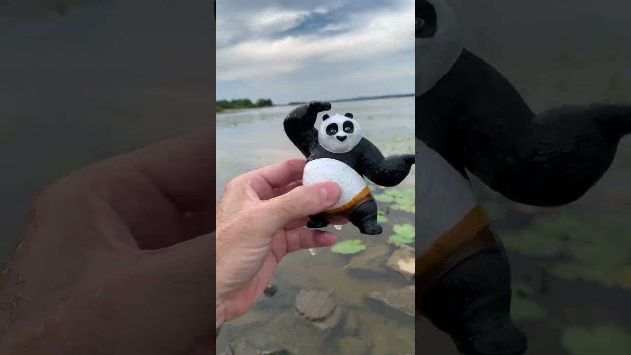 Clean Panda Toy Fun!  #KidsLearning