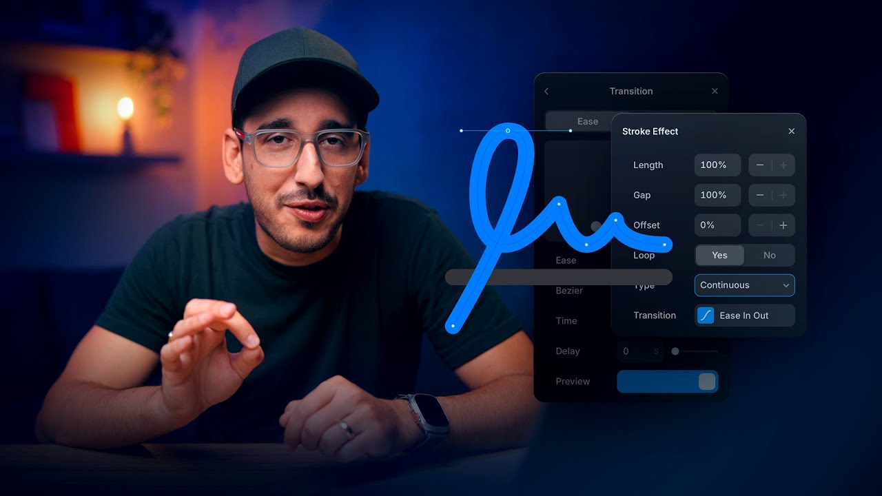 Animating vector paths in Framer (Animation Lesson 18)