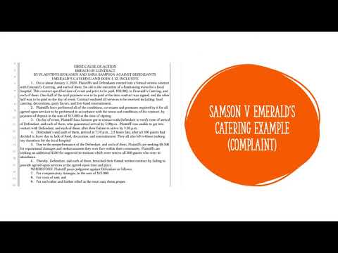 Civil Litigation- Demurrer