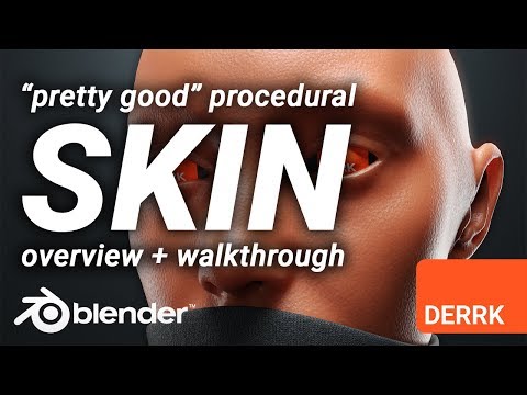 YouTube: Create Semi-Realistic Procedural Skin in Blender – exomerger