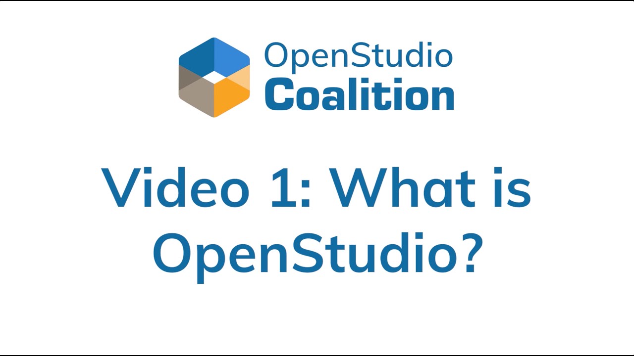 What is OpenStudio? - Introduction video