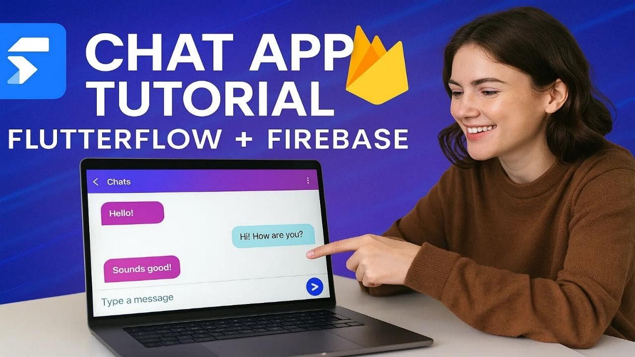 Build a Chat Messaging App with FlutterFlow & Firebase | Complete Tutorial