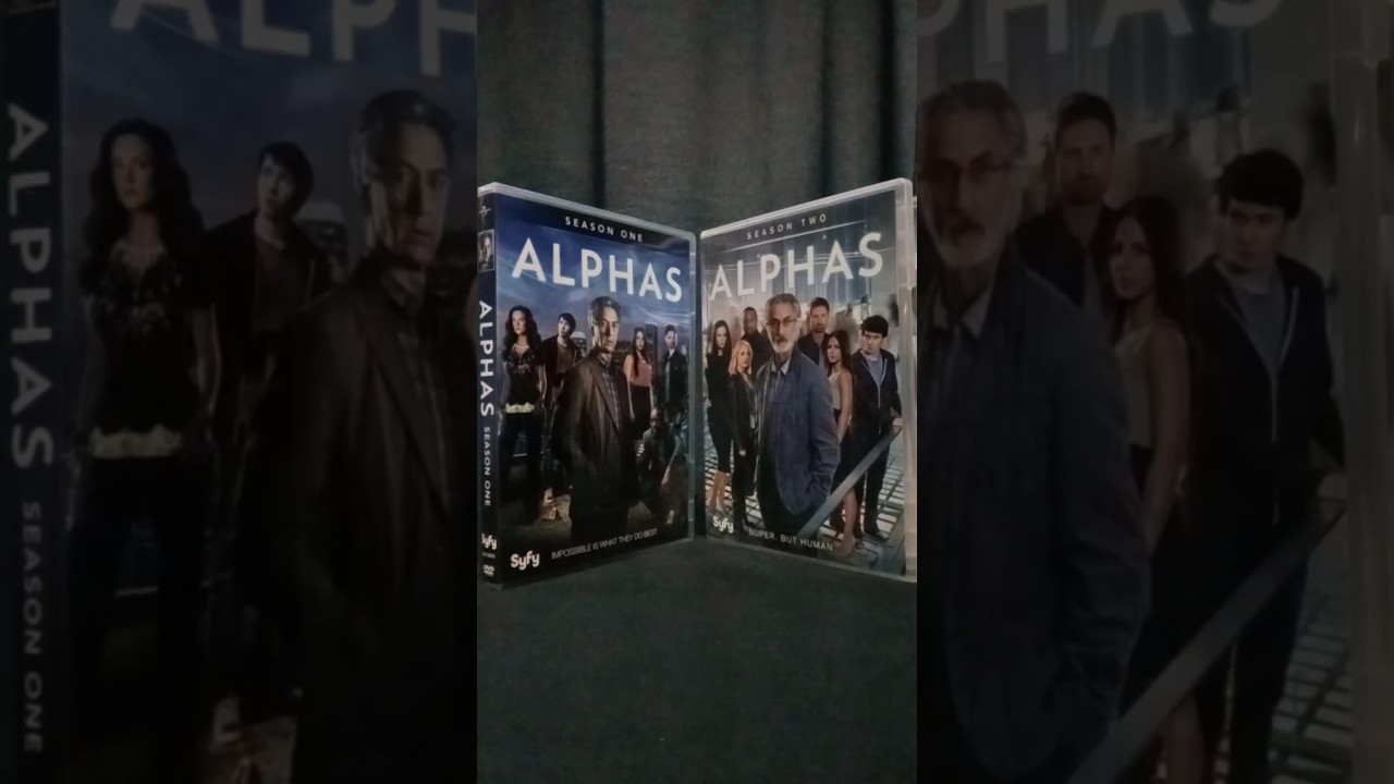 ALPHAS seasons 1-2 (dvd)
